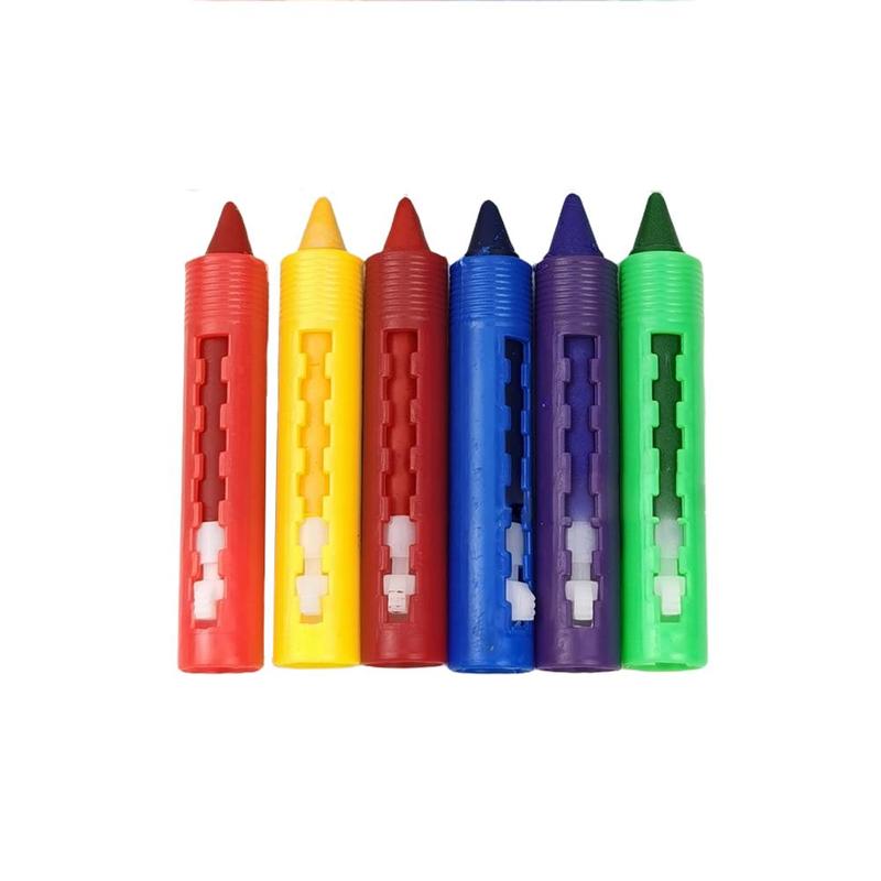 6Pcs Eenvoudig Te Wissen Schilderen Kleurpotloden ... – Grandado