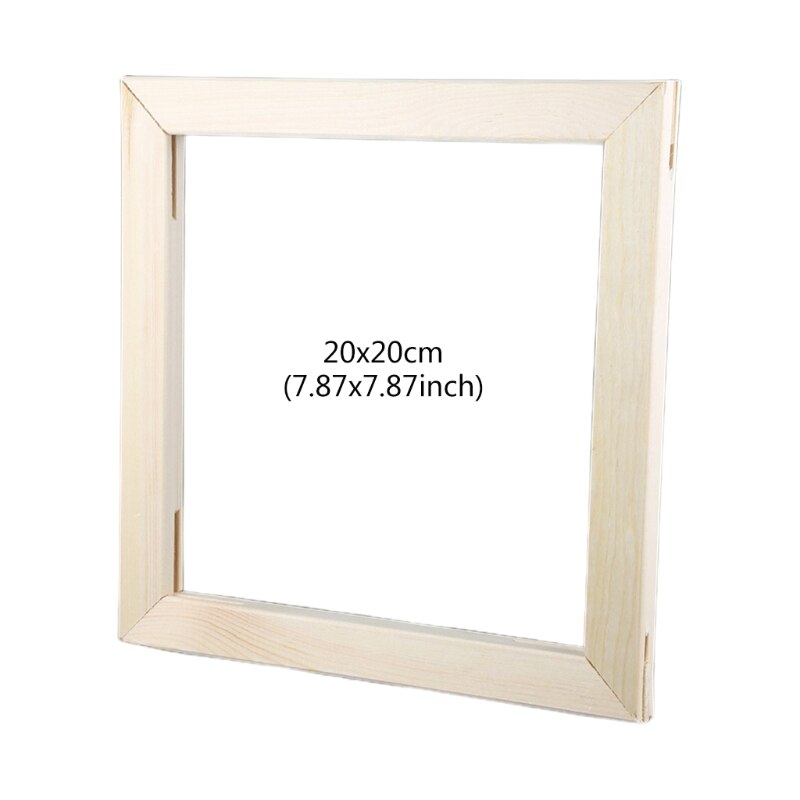 DIY Solid Wood Tenon Frame Kit for Canvas Oil Pain... – Grandado