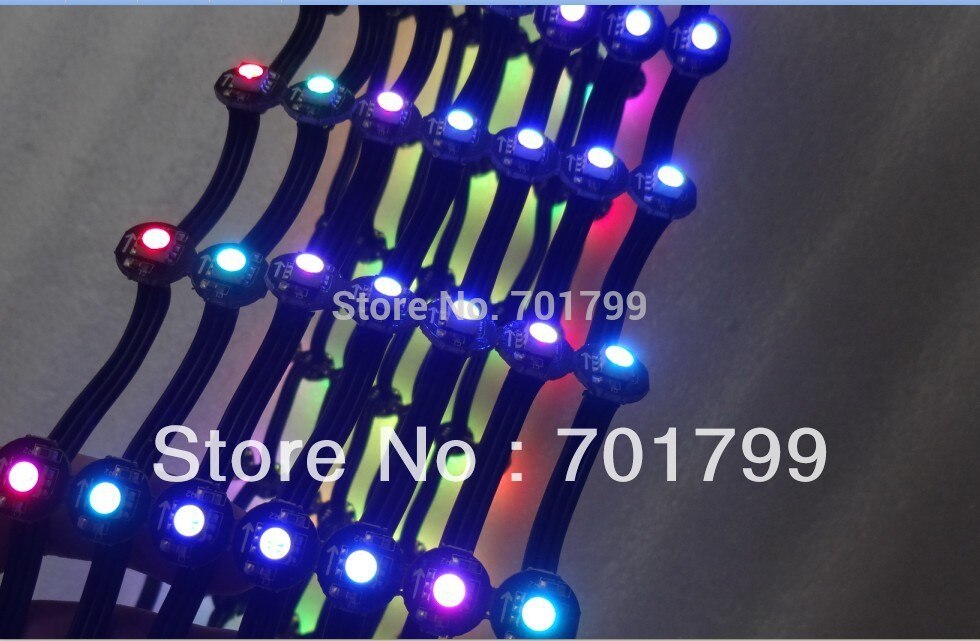 Black DC5V WS2811 led 5050 SMD pixel node;50pcs a ... – Grandado