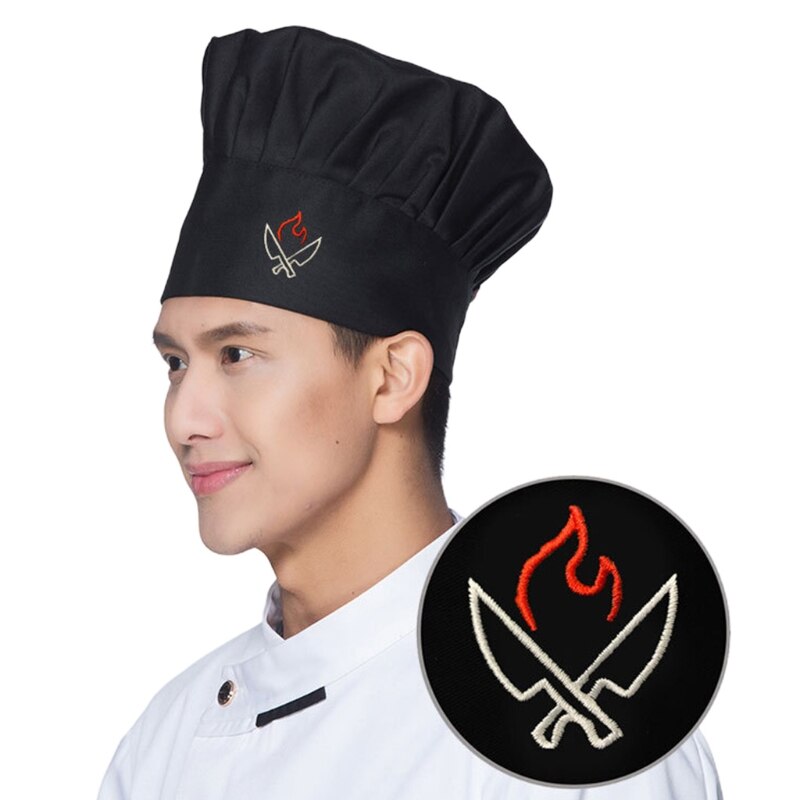 Chef Kitchen Hat Unisex Men Women Chef Waiter Unif... – Grandado