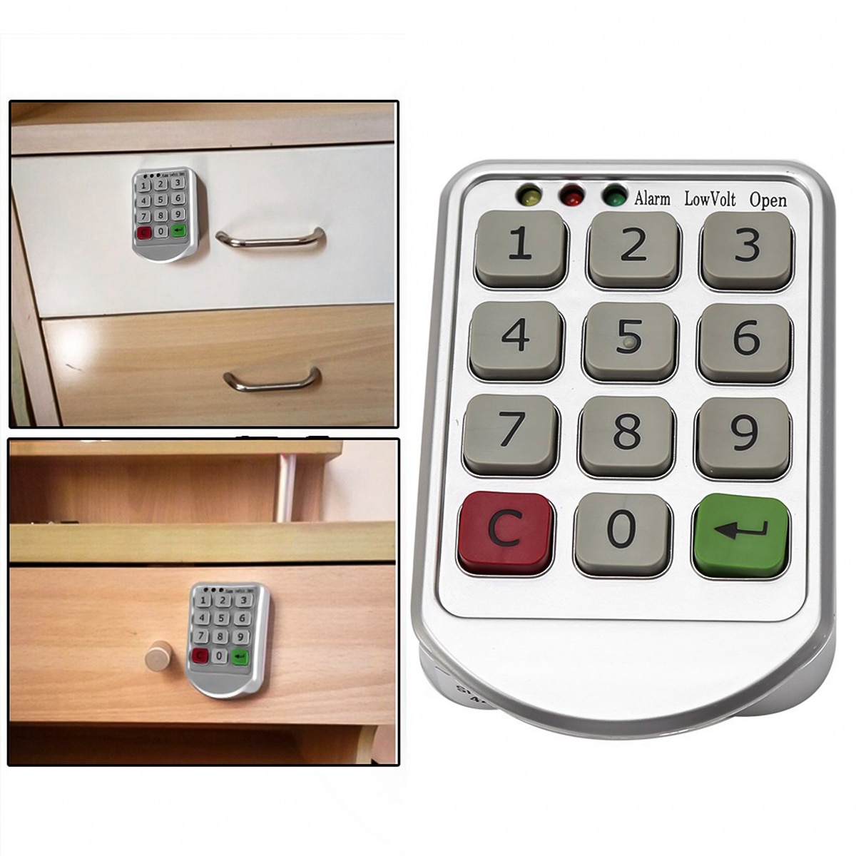 brand Electronic Password Keypad Locker Digital Lo... – Grandado