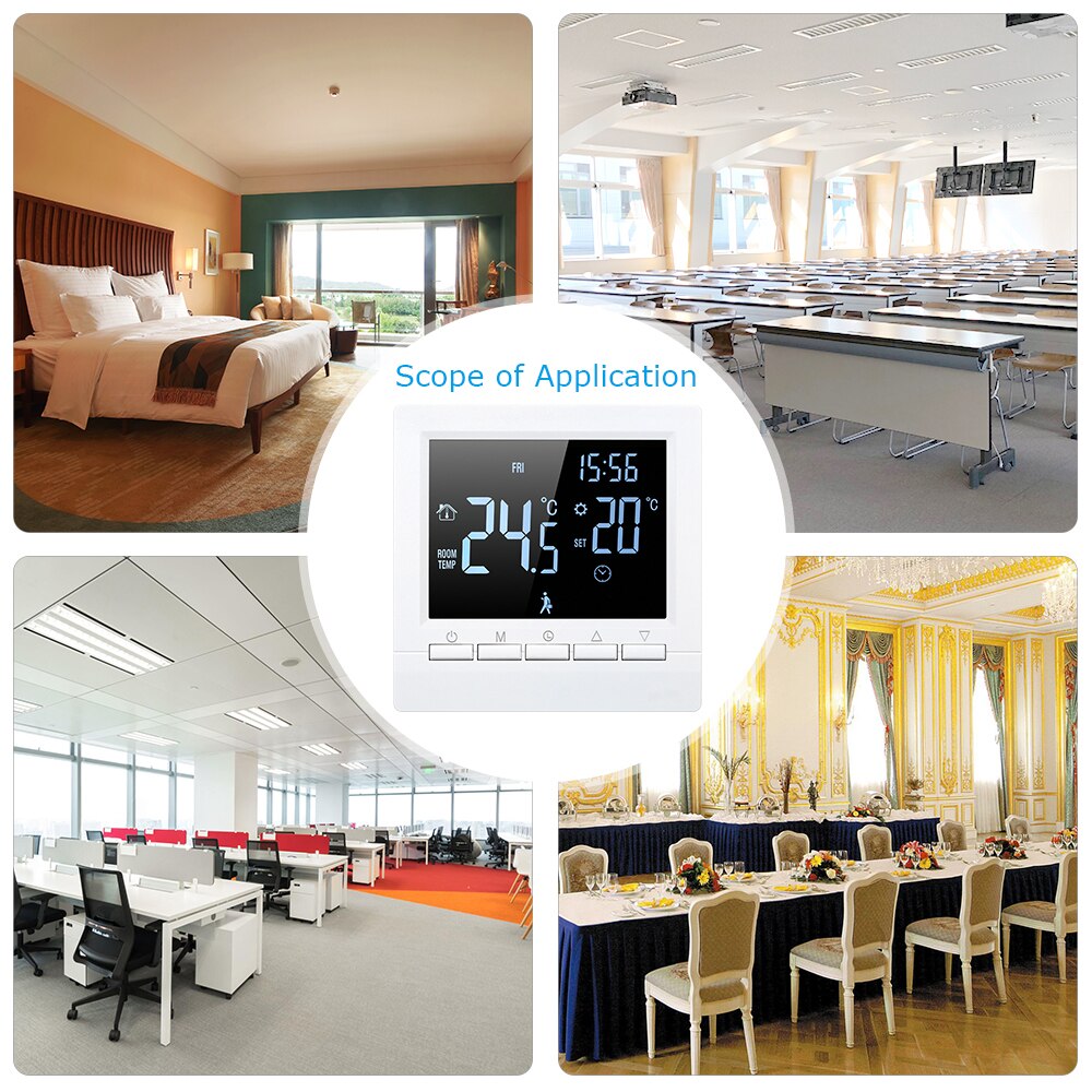 Smart Thermostat Digital Temperature Controller LC... – Grandado