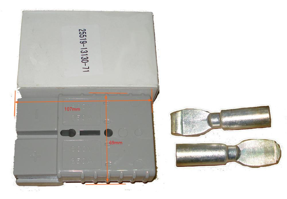 forklift connector 350A 600V battery plug 25519-13... – Grandado