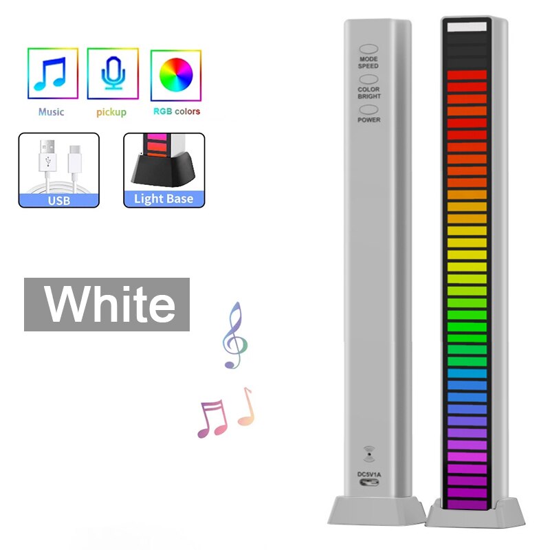 RGB Rhythm Light Night Lamp Sound Party Lights Roo... – Grandado