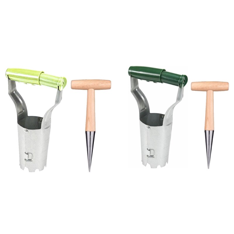 Seed Bulb Planting Garden Tool Set Metal Dibber Bu... – Vicedeal