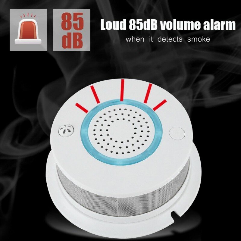 2-in-1 Fire Smoke Alarm Temperature Sensor Detecto... – Grandado