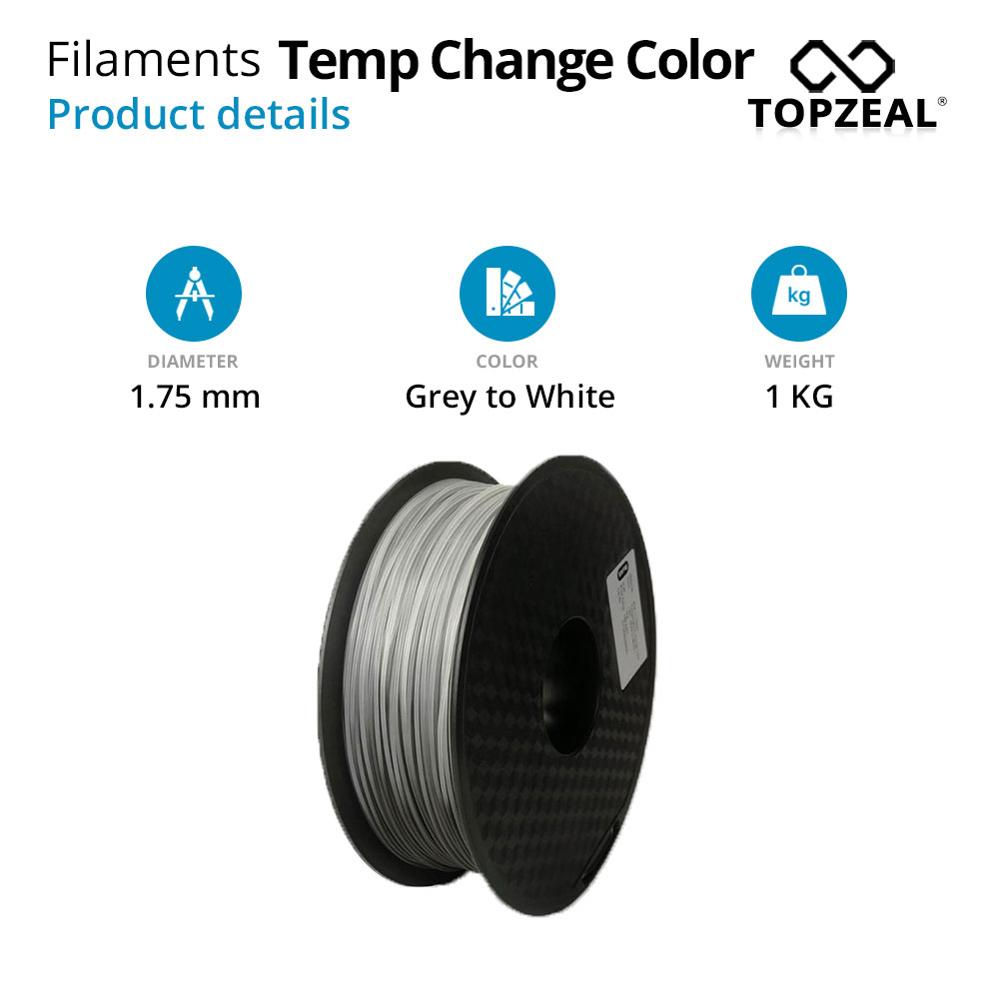 TOPZEAL 3D Printer PLA Filament Temperature Change... – Vicedeal