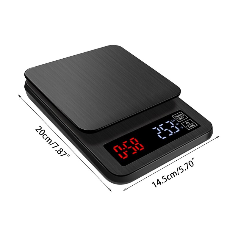Handmade Coffee Electronic Digital Scale Slim 3Kg/... – Vicedeal