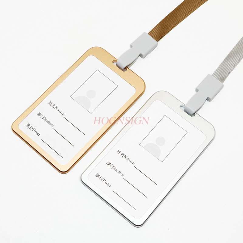 employee id card listing Aluminum alloy card holde... – Grandado