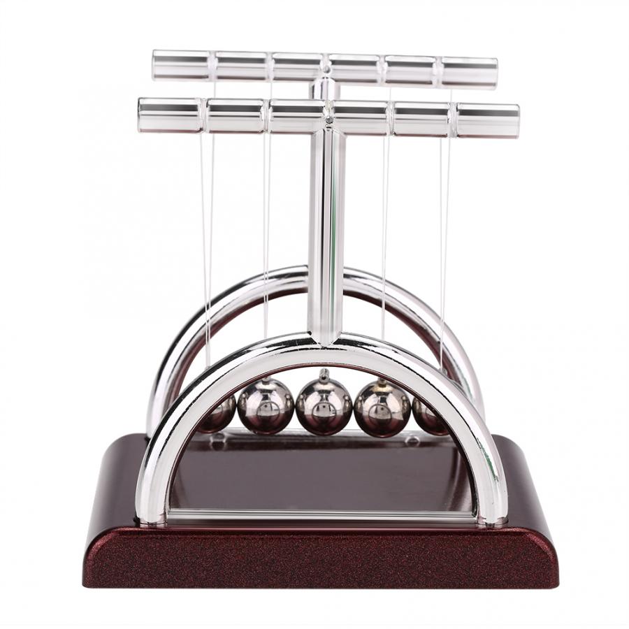 's Cradle Steel Balance Ball Physics Science Pendu... – Grandado