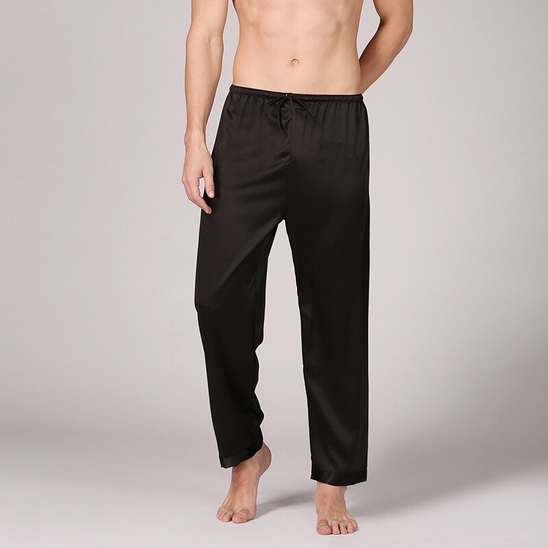 Men's home wear, explosion style, solid silk sleep... – Vicedeal