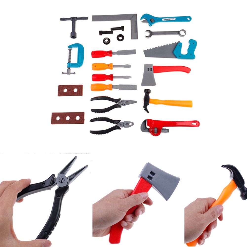 21Pcs/set Carpentry Pretend Play For Children Educ... – Grandado
