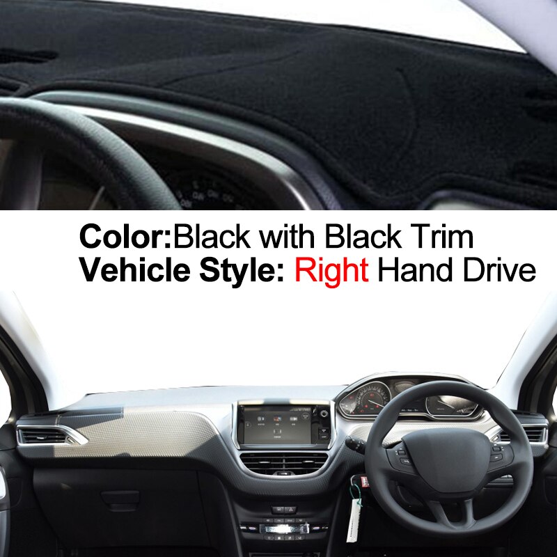 Car Auto Inner Dashboard Cover For Peugeot - LHD R... – Grandado