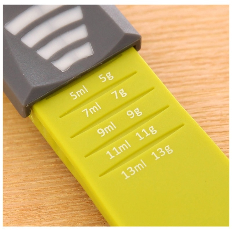 Adjustable Scale Measuring Spoons Metering Spoon B... – Vicedeal