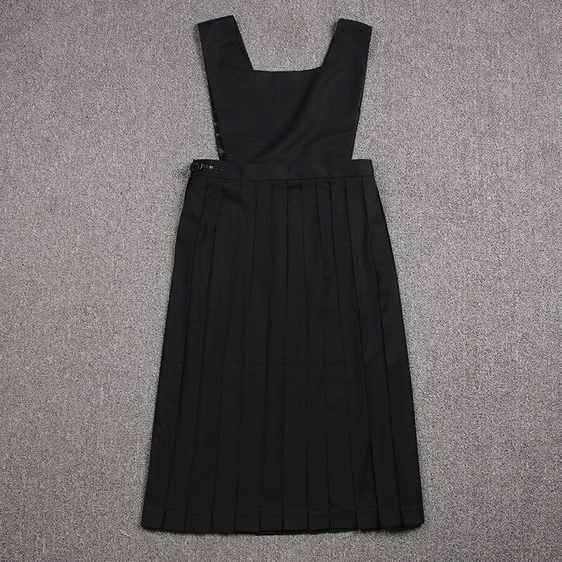 School Dresses Sailor Suit Plain Pleated Skirt Jk Vicedeal