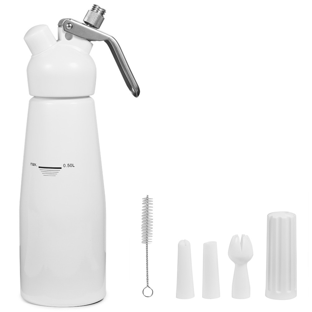 500Ml Aluminum Whipped Dessert Cream Butter Dispen... – Grandado