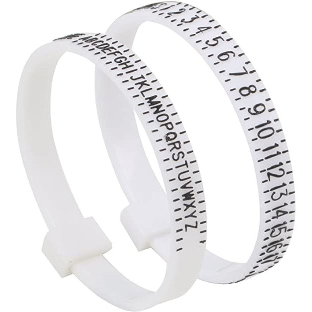 Size Ring Sizer Plastic Finger Sizing Meting Riem ... – Grandado