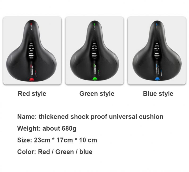 Fiets Zadel Fiets Verdikte Kussen Seat Voor Fiets ... – Vicedeal