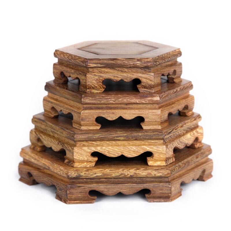 Wood Carving Base Vase Teapot Flower Vases Crafts ... – Grandado
