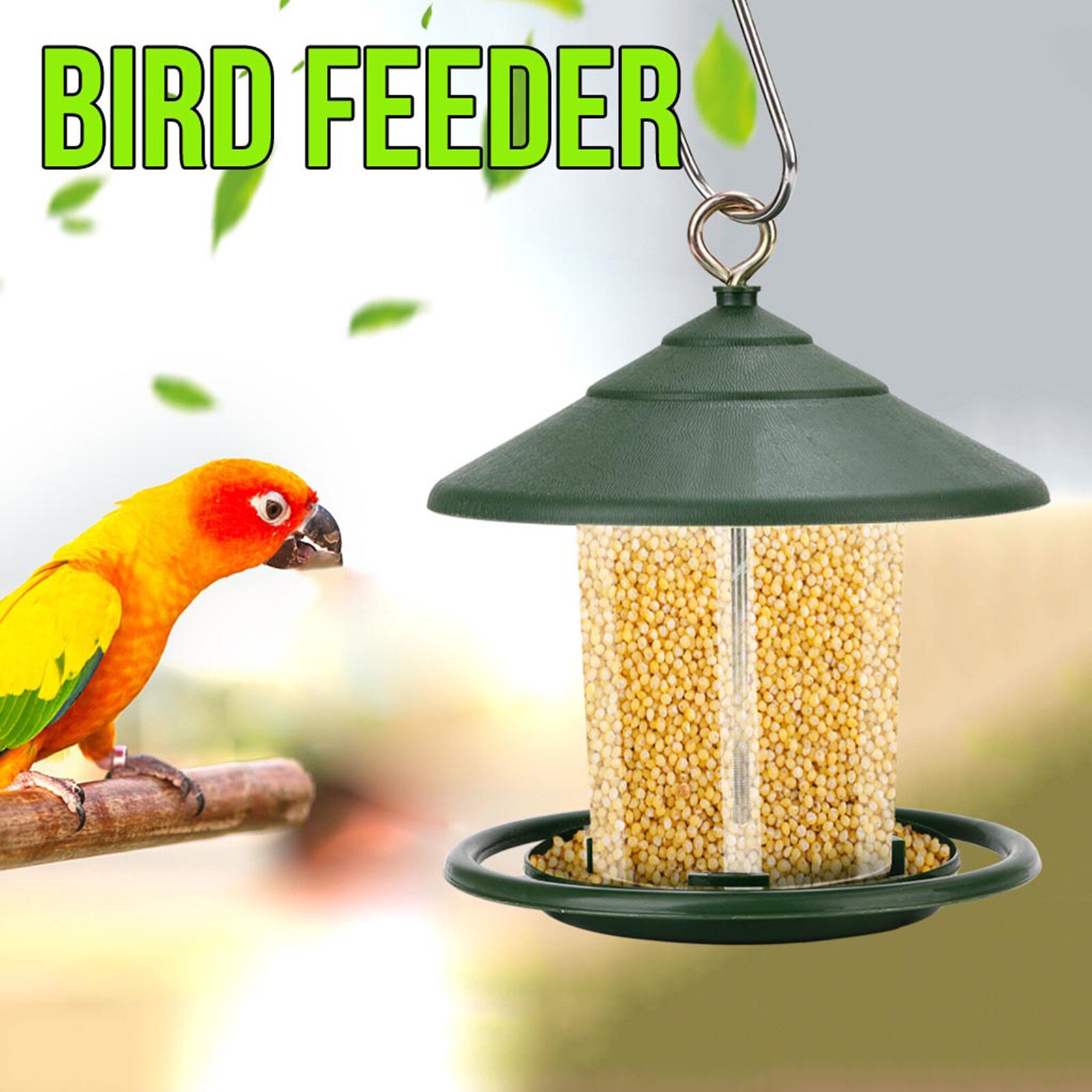Wild Bird Feeder Hanging Garden Yard Outside Decor... – Grandado