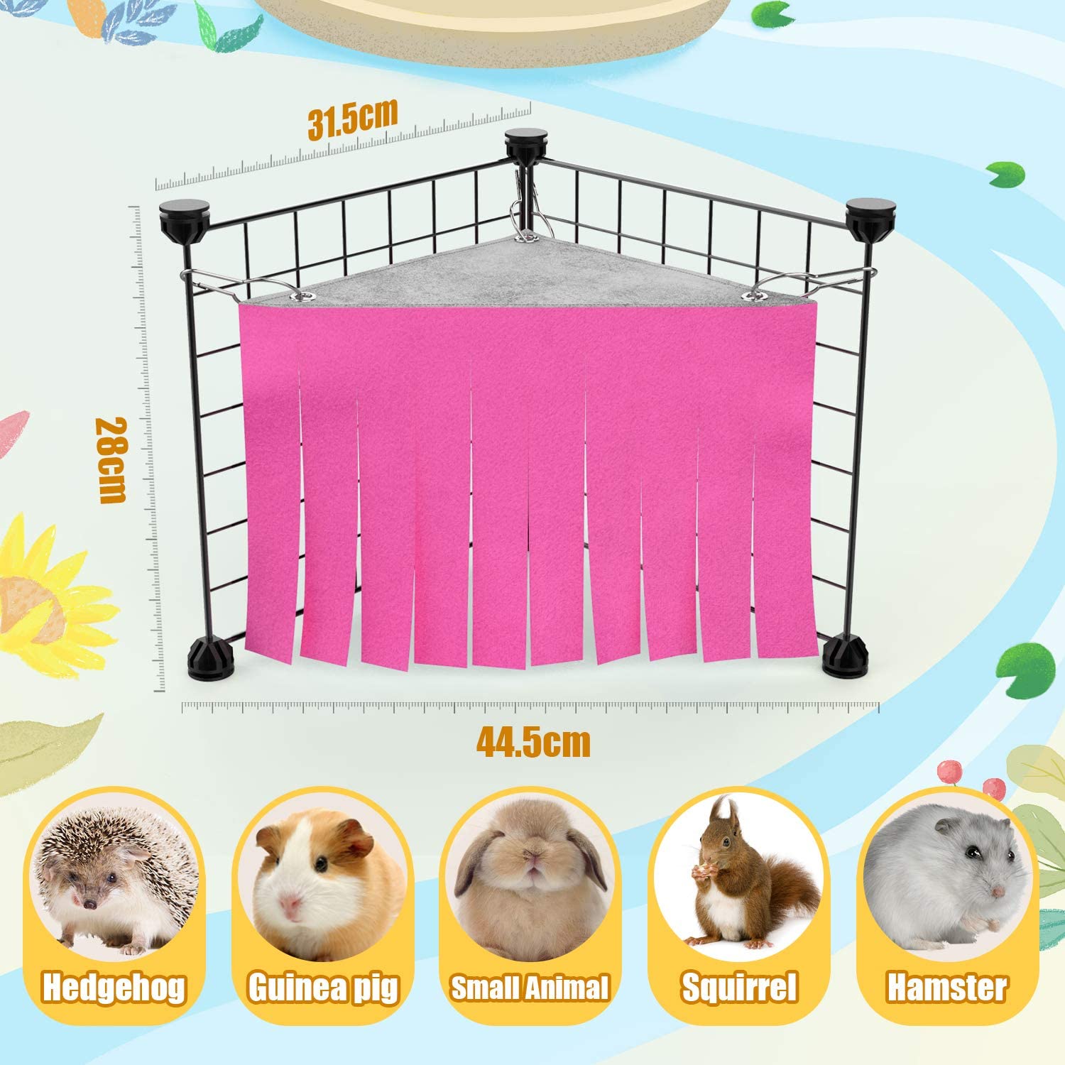 Soft Guinea Pig Hideout Guinea Pig House Bed Cage ... – Vicedeal