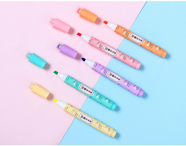 Seal Highlighter Set Mini Color Marker Pastel Flas... – Grandado