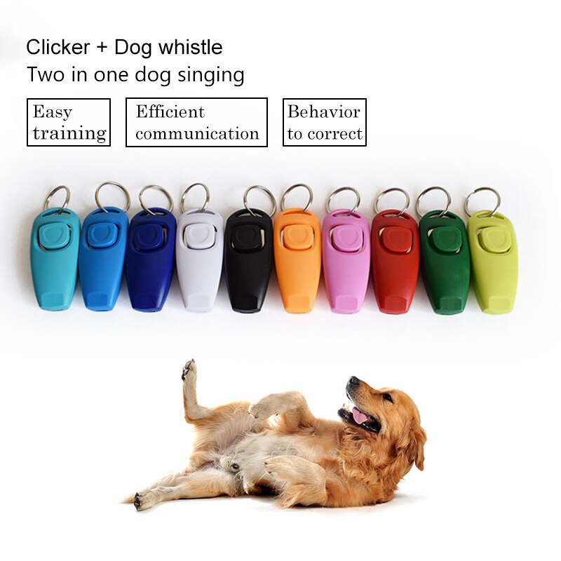 Combo Dog Clicker & Whistle - Training,Pet Trainer... – Grandado