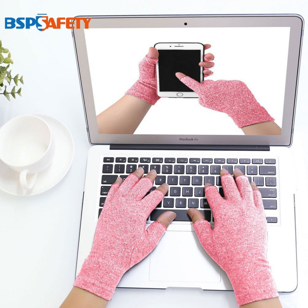 pink purple women Arthritis Compression Gloves Rel... – Vicedeal