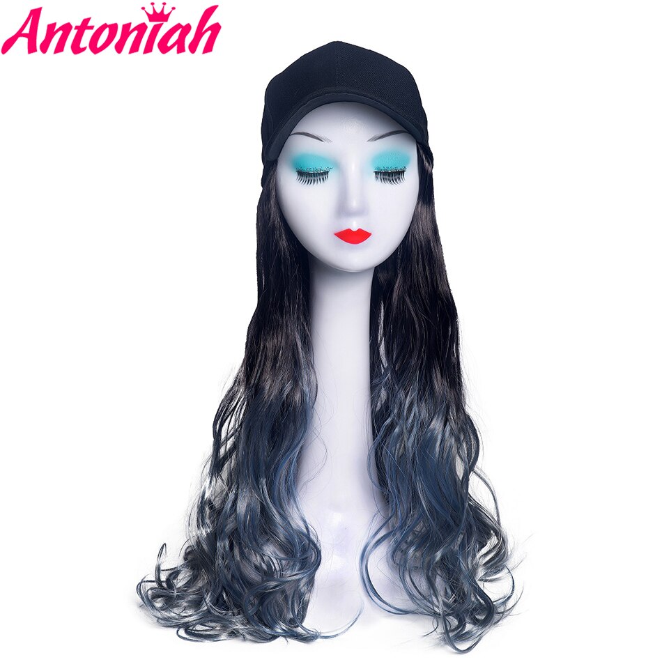 Antoniah Baseball Caps Pruik Met Haar Voor Meisje ... – Grandado