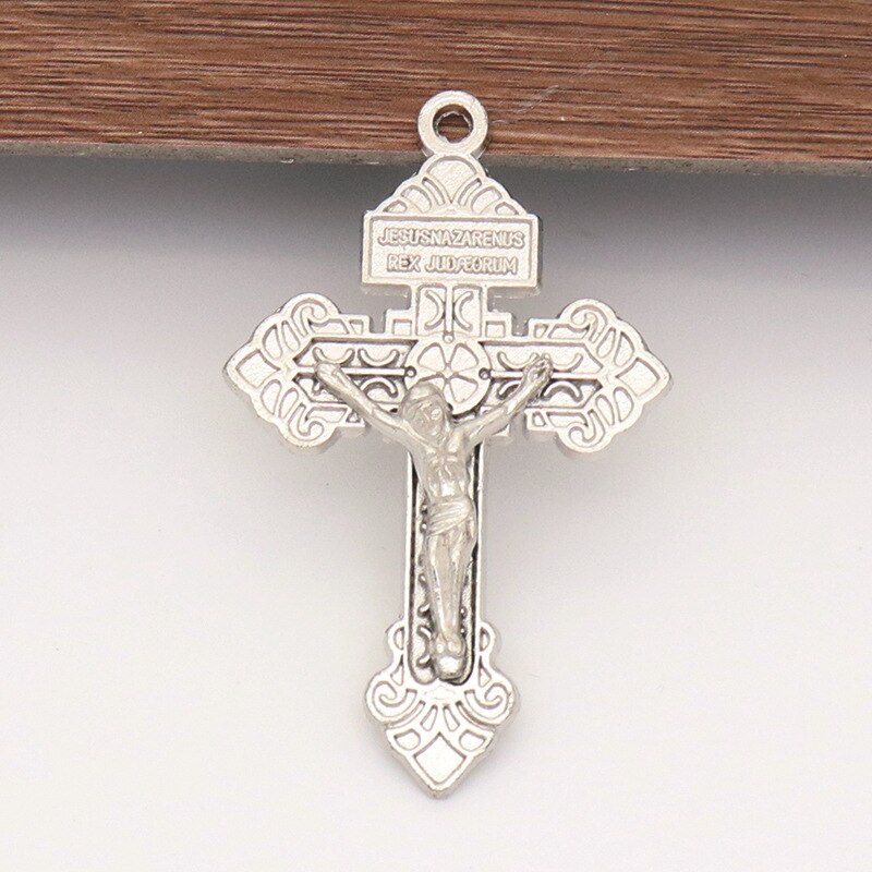 HeyMamba Vintage Retro Jesus Cross Pendant Christi... – Grandado