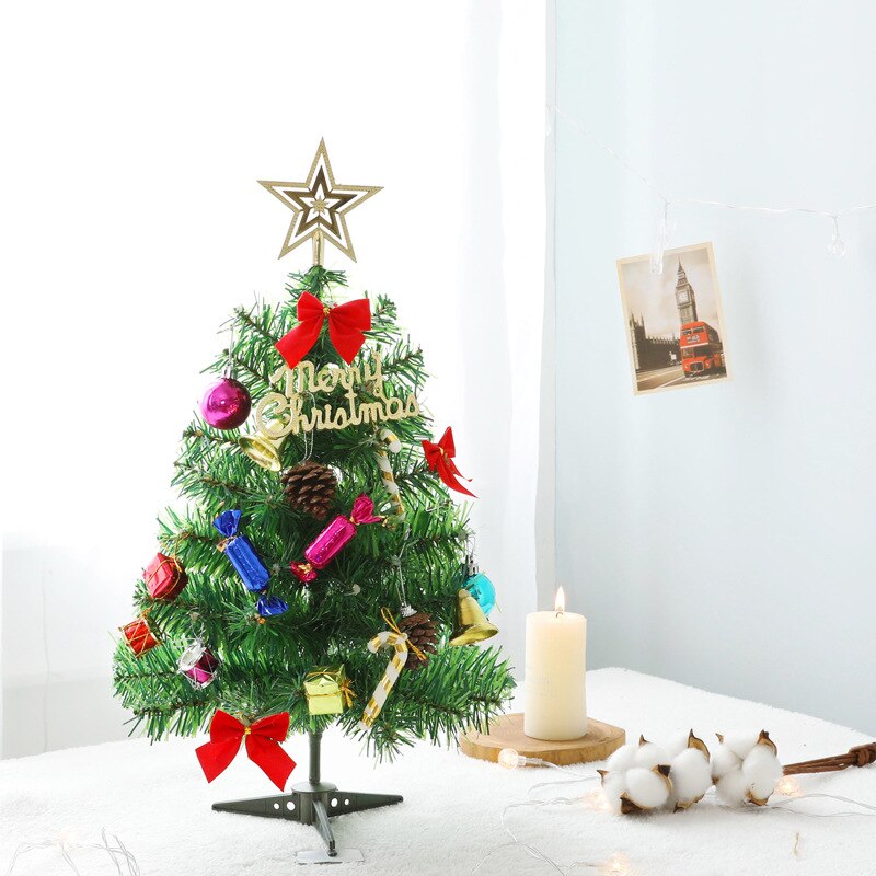 50cm Christmas tree package with lights Christmas ... – Grandado