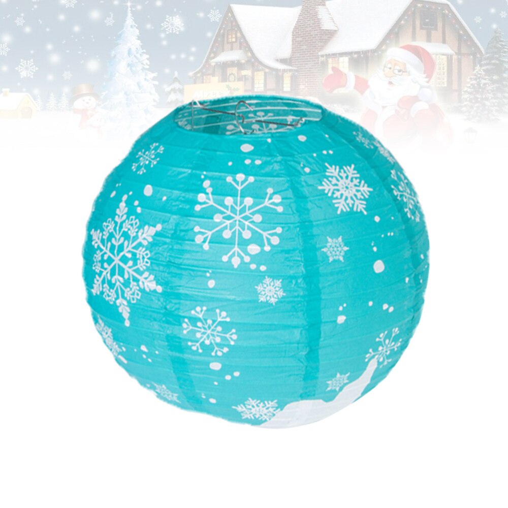 1Pc Christmas Snowflake Folding Lantern Paper Lant... – Vicedeal