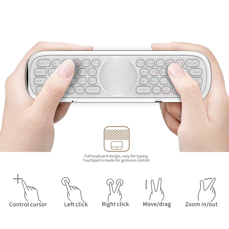 Control remoto en casa inteligente Q40 Air Mouse, ... – Grandado