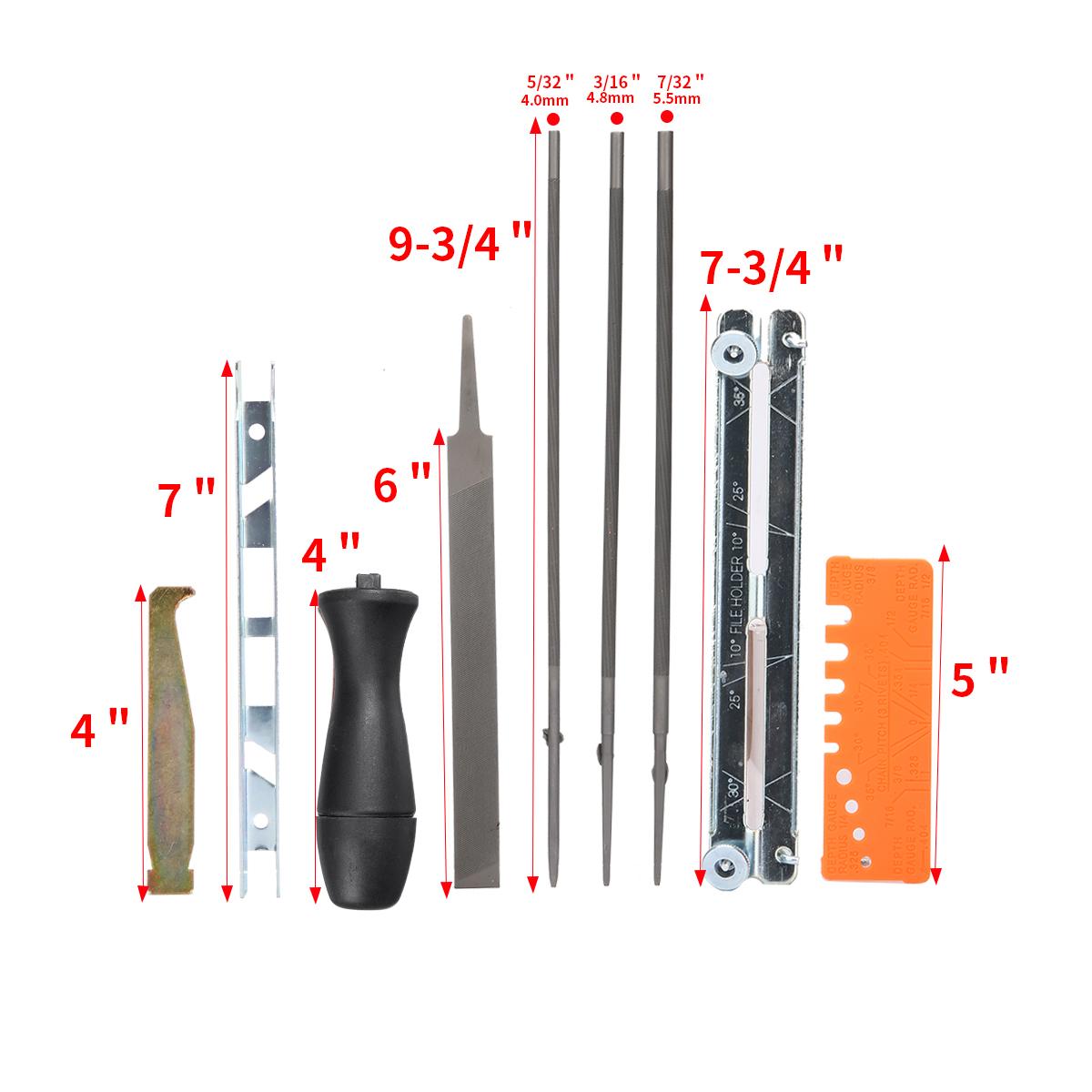 10pcs Set High Chainsaw Chain Sharpening Kit Tool Grandado