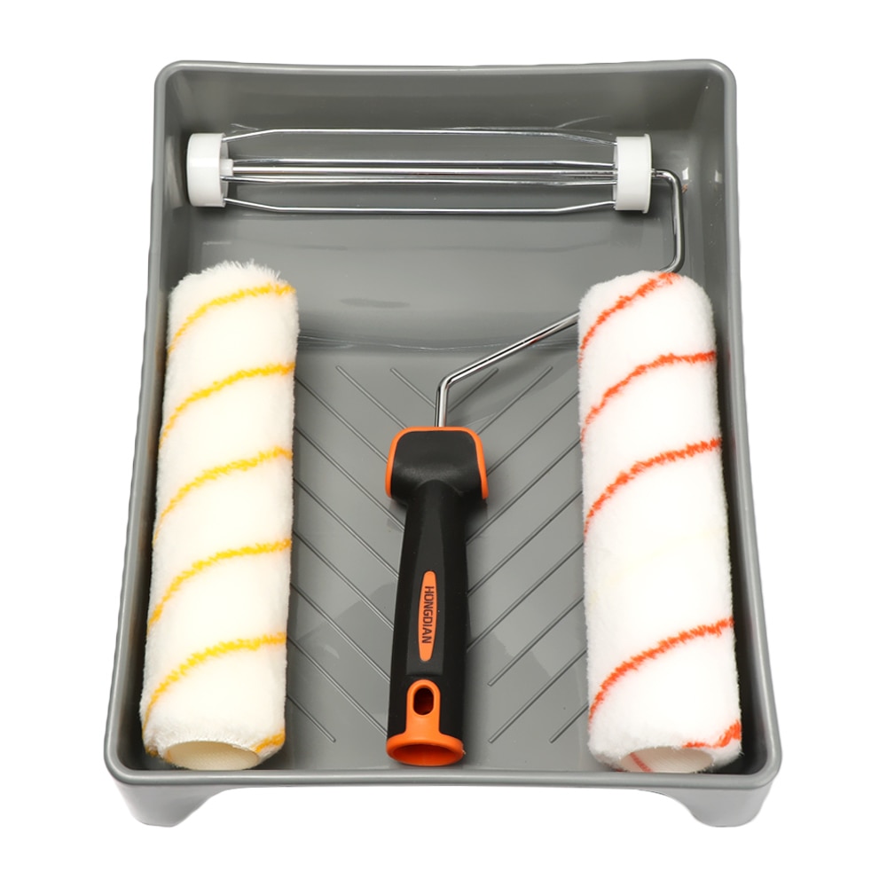 Roller Borstel Set 4 Stks/set Kamer Penselen Plast... – Grandado