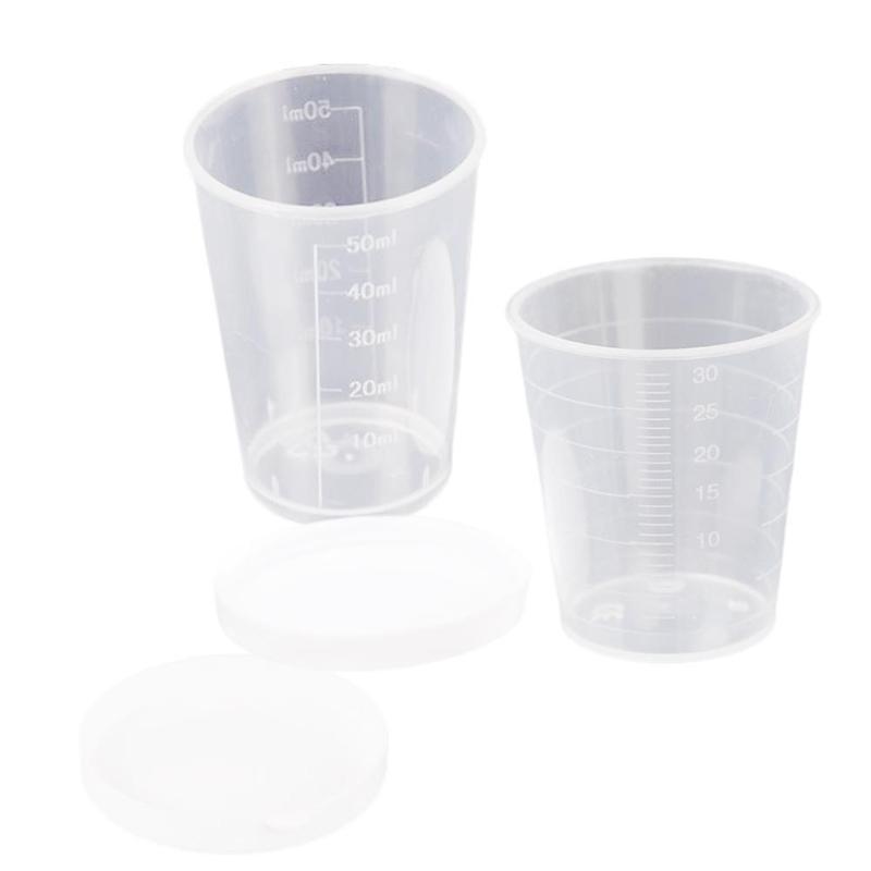 10Pcs 30/50ml Medicine Measuring Measure Cups With... – Grandado