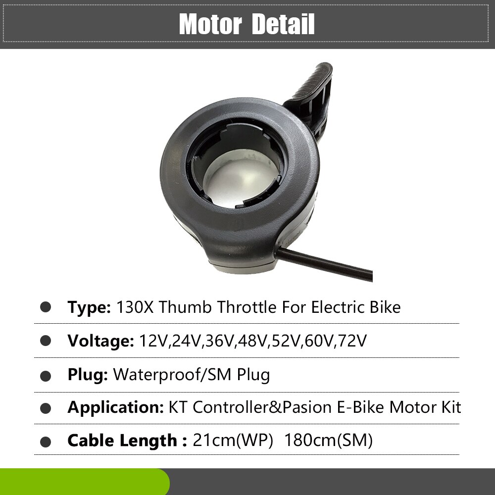 Ebike WUXING 130X Thumb Throttle Right Left Hand F... – Vicedeal