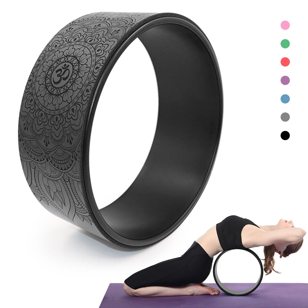 Yoga Wheel Fitness Gym Sport Tools PU Rubber TPE O... – Vicedeal
