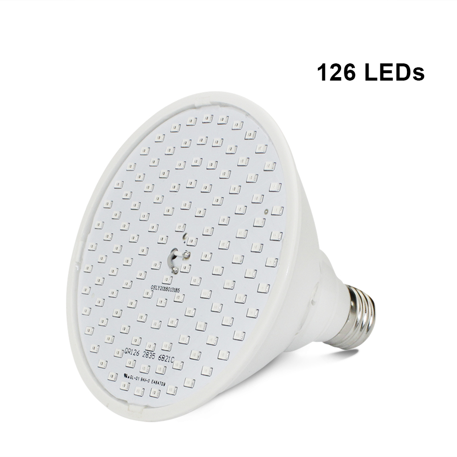 E27 Led Grow Light Full Spectrum 60 200 260Leds Gr... – Vicedeal