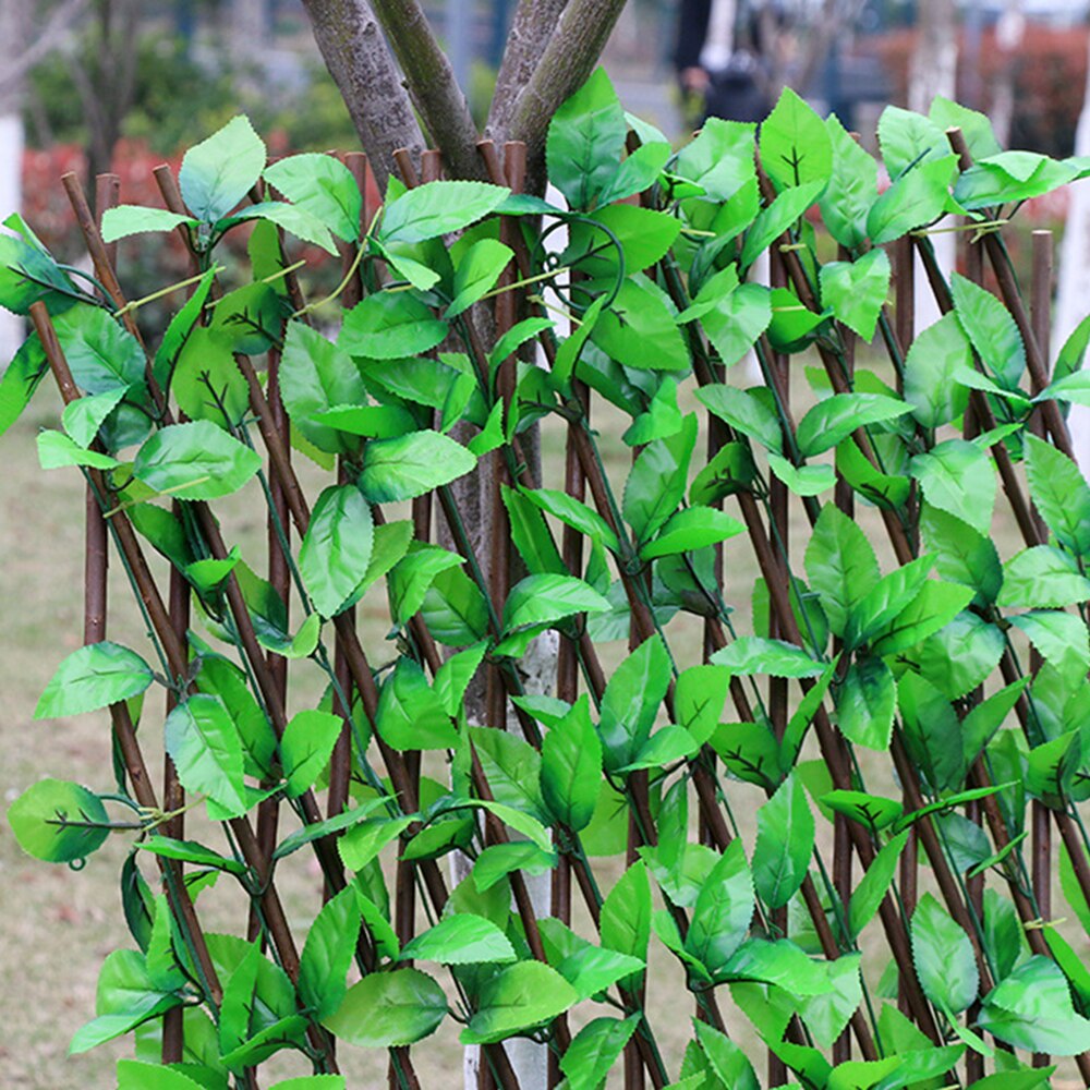 Artificial Faux Ivy Leaf Hedge Panels Privacy Scre... – Grandado