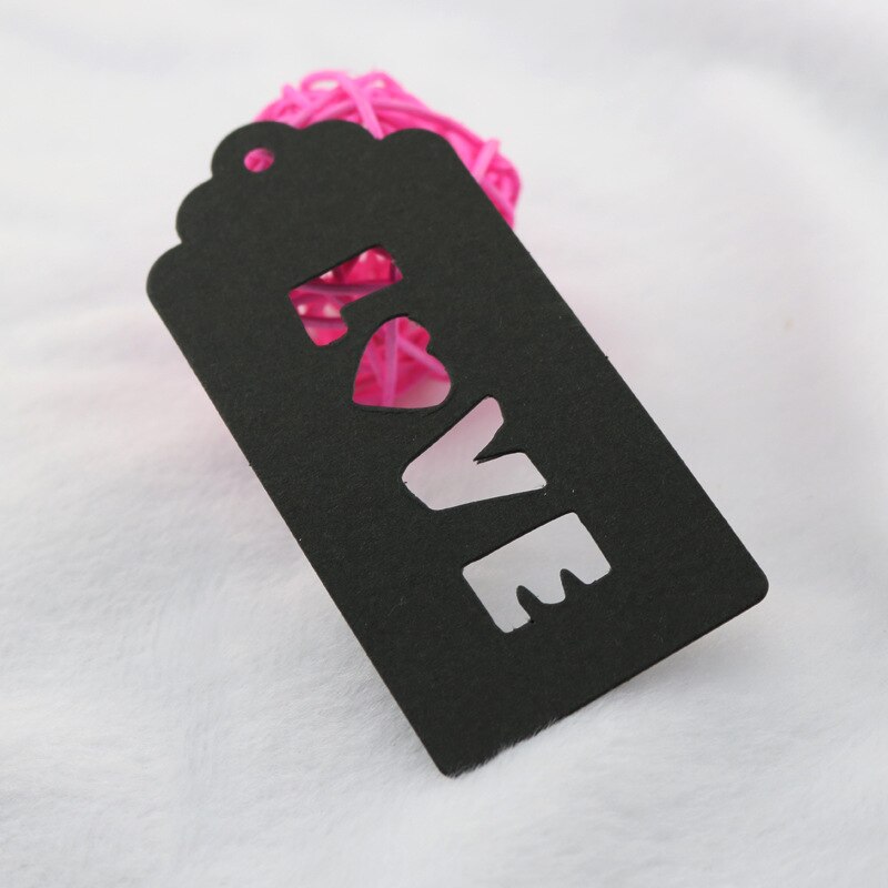 100Pcs 5*10cm DIY Kraft Paper Tags White Brown Rec... – Vicedeal