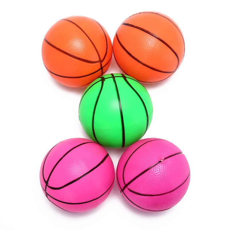 12cm/16cm Random Color Inflatable PVC Basketball v... – Grandado