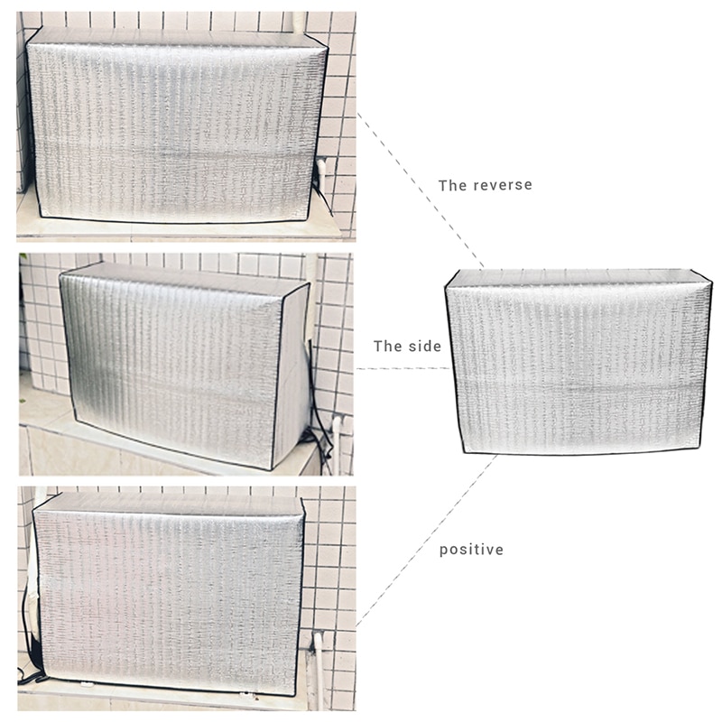 Aluminum PVC Air Conditioner Dust Cover Double Sid... – Vicedeal