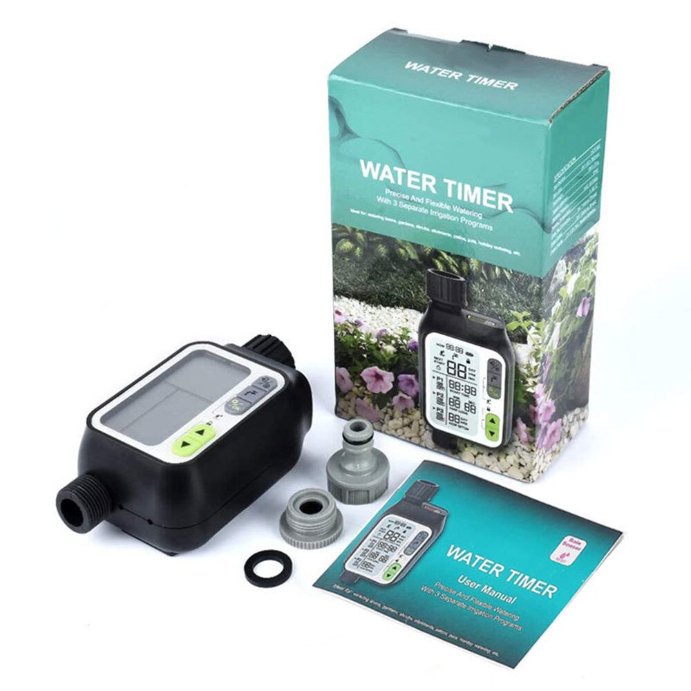 Automatic Irrigation Water Timer with Rain Lcd Scr... – Vicedeal