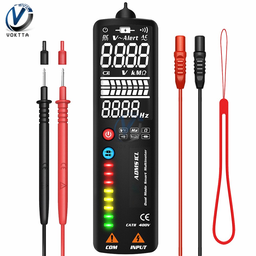 ADMS1CL Mini Counts Auto Range Multimeter Dual Mod... – Grandado