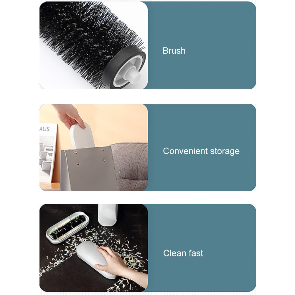 Carpet Dust Brush Plastic Bedside Table Crumb Swee... – Grandado