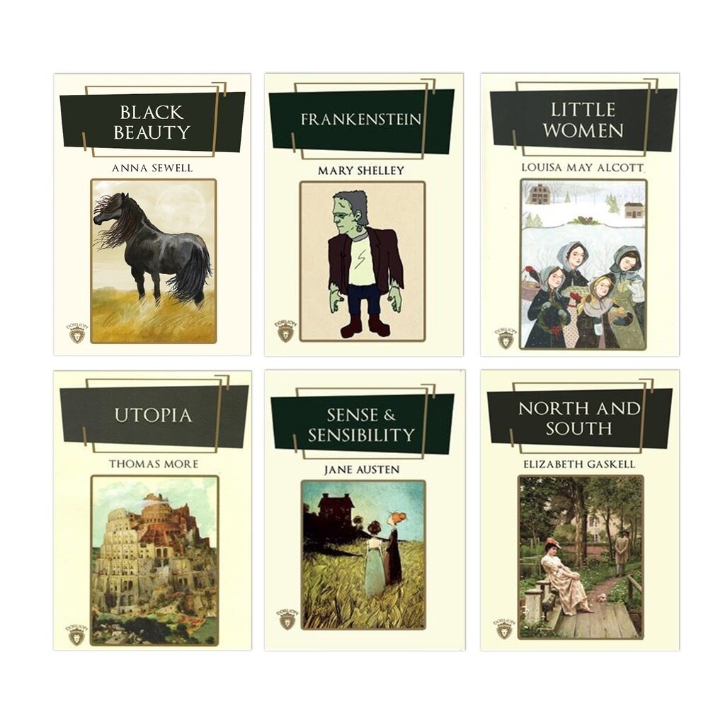 English Novels Set 6 Books Original – Vicedeal