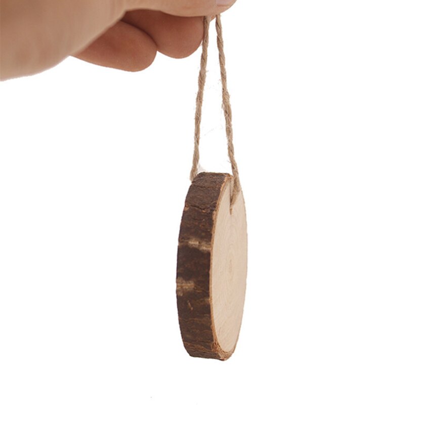 10pcs Wood Log Slice Disc with number DIY Circle R... – Grandado