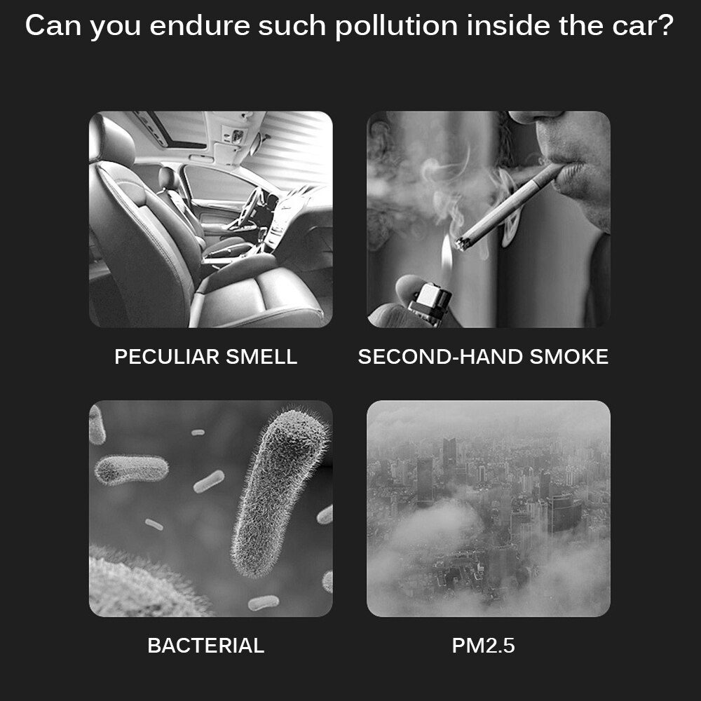 Car Air Cleaner Multi-layer Composite Filter Ionic... – Grandado