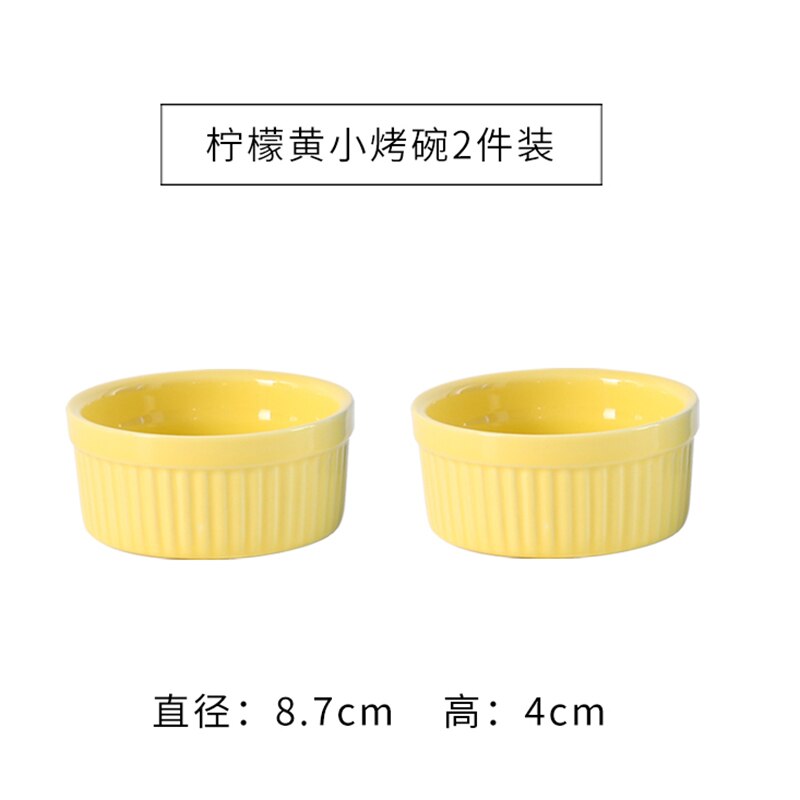 Small Baking Bowl Pudding Cup High Temperature Bak... – Grandado